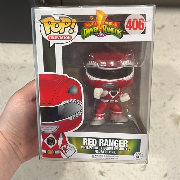 Funko | Toys | Funko Pop Mighty Morphin Power Rangers Red Ranger | Poshmark